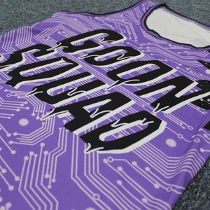 Customizable Space Goon Purple Jerseys/shorts Sets Uniform Kids Toddler Parent Child Any Names ...