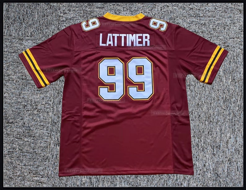 Movie Steve Lattimer 99 Football Jersey the Program Stitched - Etsy