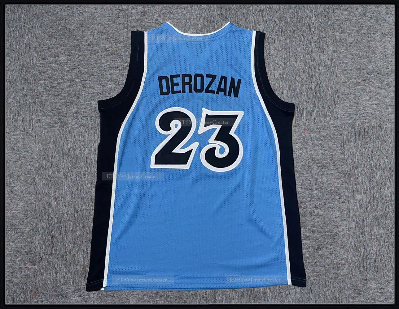 Throwback Derozan 23 Compton High School Basketball Jersey - Etsy