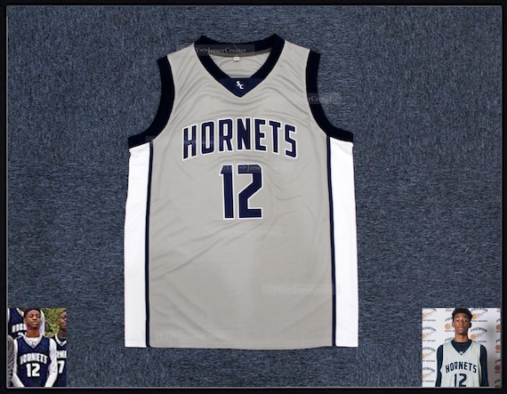 Retro Morant 12 Hornets Basketball | Etsy