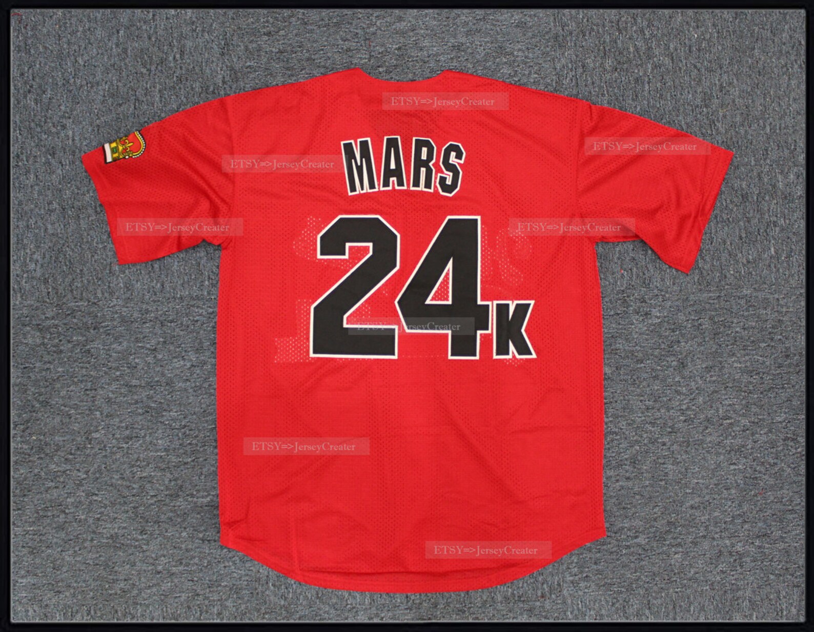 Throwback Mars 24K Hooligans Baseball Jersey All Stitched - Etsy