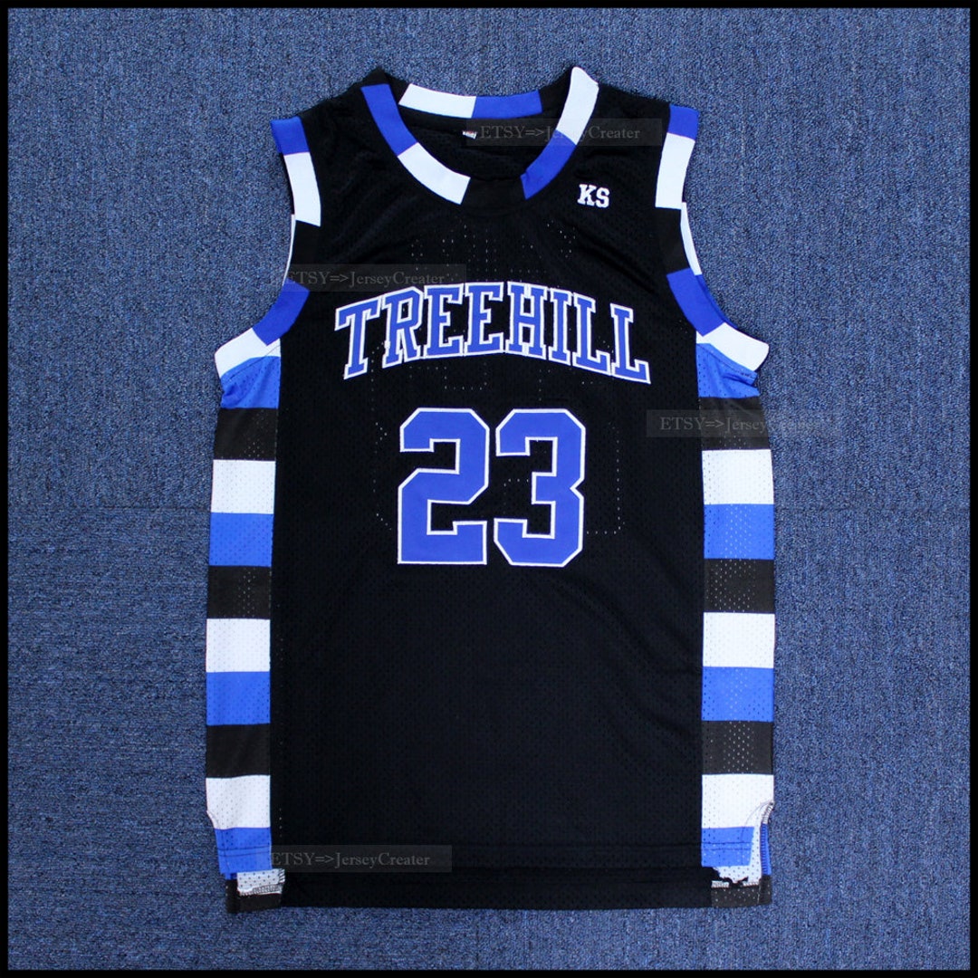 One Tree Hill Ravens 23 Nathan Scott 3 Lucas Scott Basketball Jersey ...