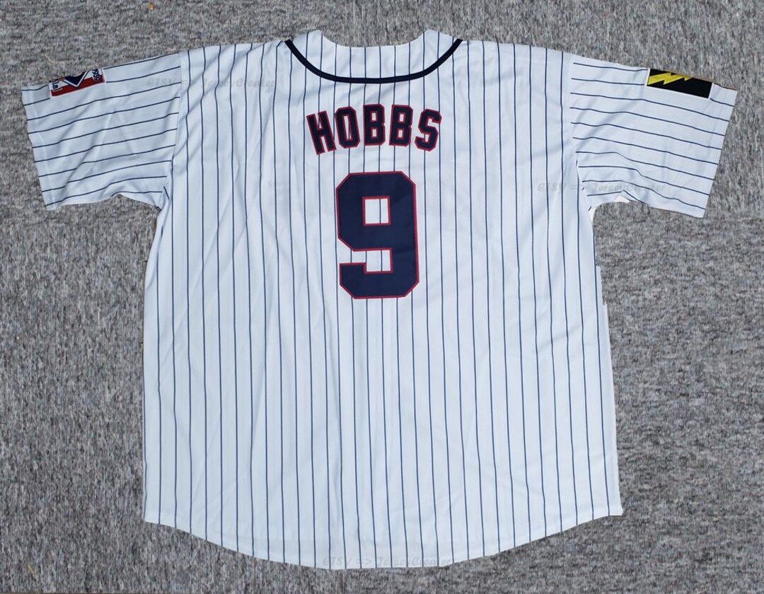 Movie 1939 Roy Hobbs #9 Baseball Jersey With Name the Natural Stitched ...