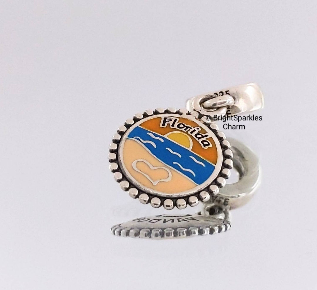 Pandora Florida Travel Destination Dangle Charm - Etsy
