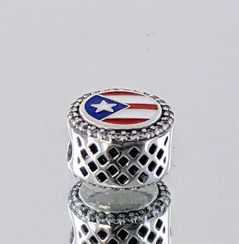 Pandora Puerto Rico Flag Charm - Etsy