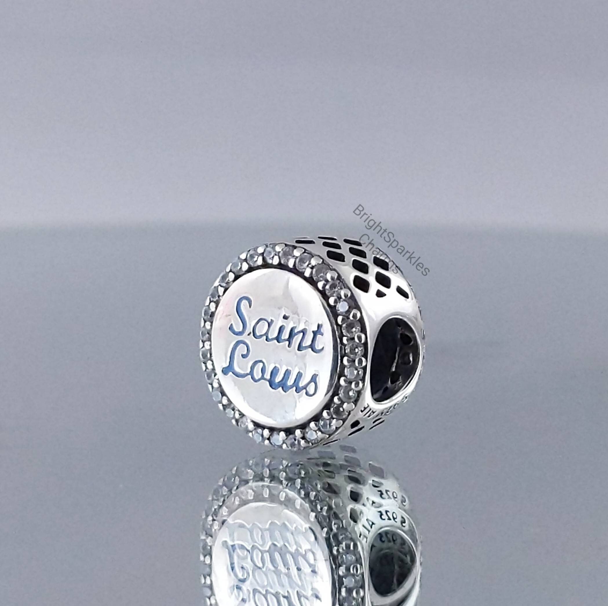 Pandora Double Sided Exclusive Saint Louis Charm Enamel Clear CZ - Etsy