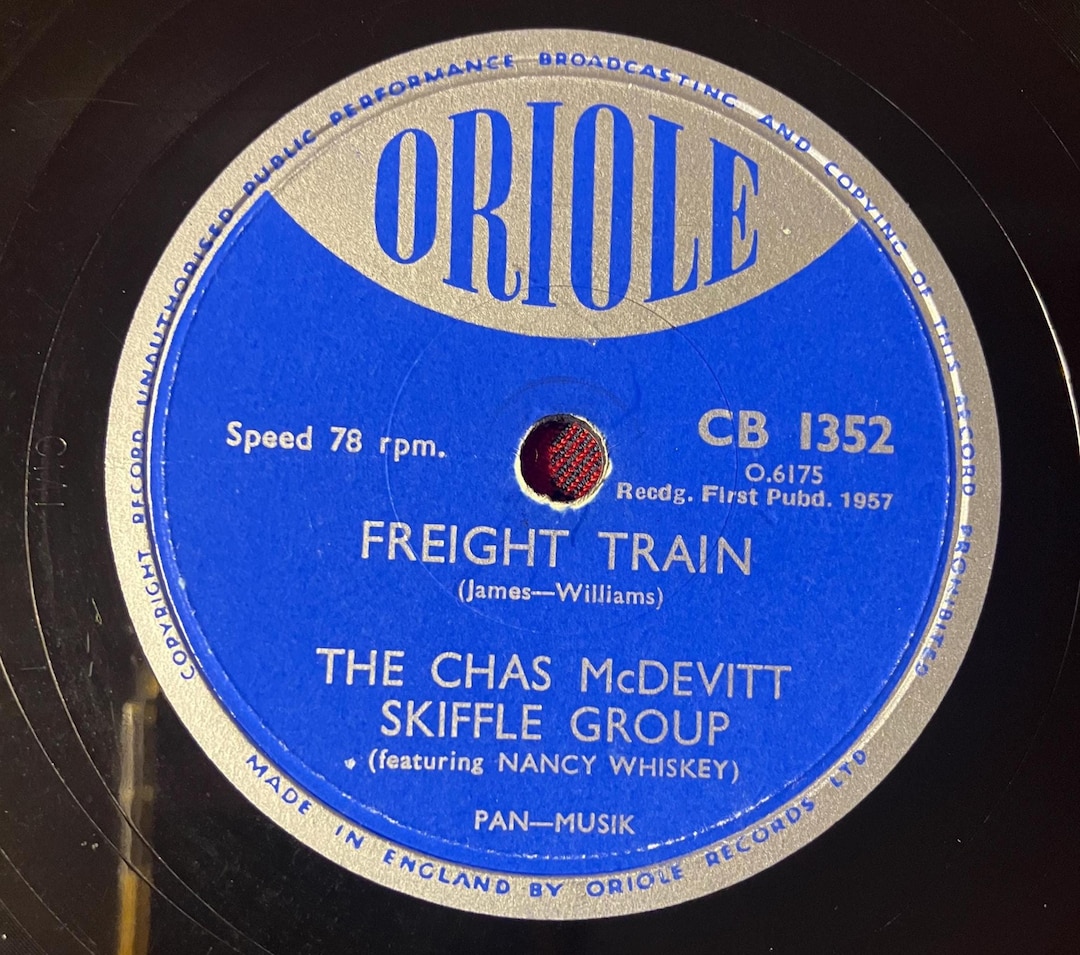 Chas Mcdevitt 78rpm Freight Train 1957 Shellac - Etsy