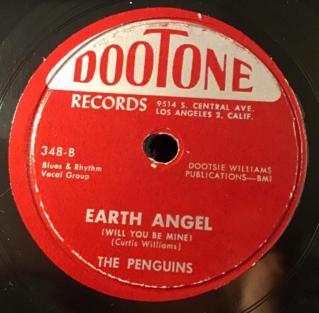 The Penguins 78rpm Earth Angel 1954 Shellac - Etsy
