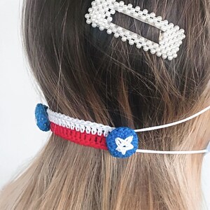 PATTERN Mask Extender Pattern Ear Saver Crochet Pattern for Mask Ear ...