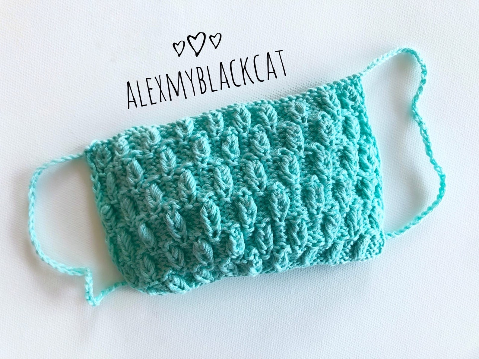 PATTERN Leaf Knit Face Mask Pattern Cotton Knitting Face Mask - Etsy
