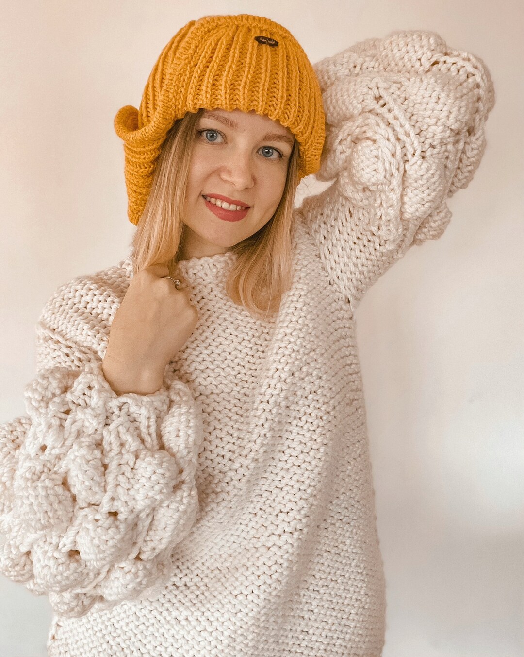 VIDEO PATTERN Hat With Ear Flaps Pattern Adult Hat Pattern - Etsy