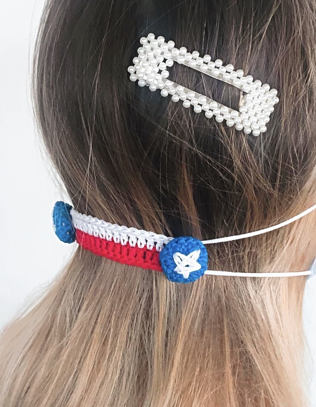PATTERN Set of Crochet Ear Savers Pattern Ear Saver for Face Mask ...