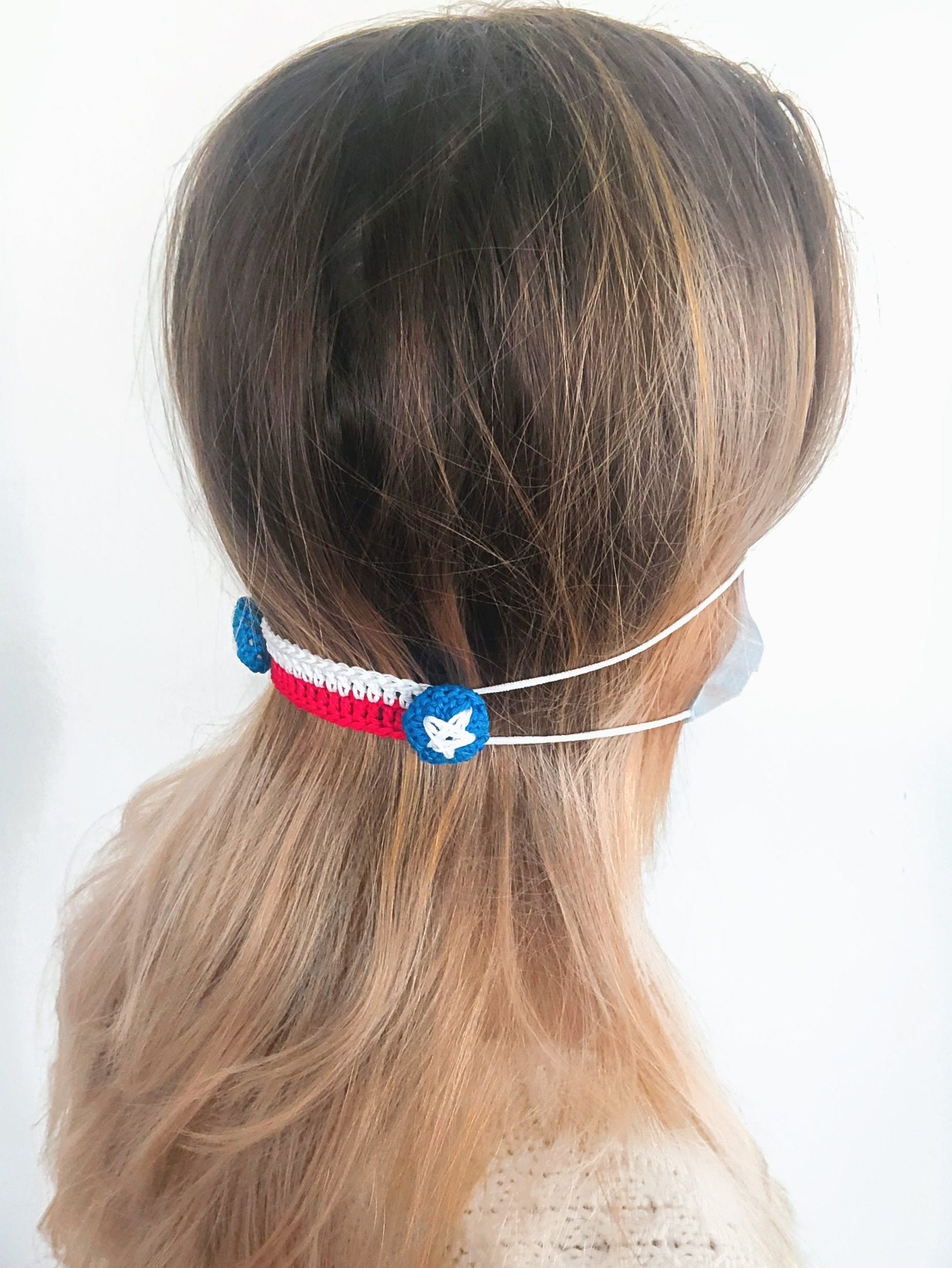 PATTERN Mask Extender Pattern Ear Saver Crochet Pattern for Mask Ear ...