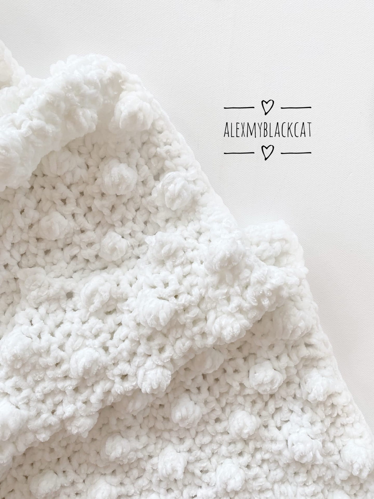 PATTERN Easy Crochet Bobble Blanket Video Pattern (Instant Download) - Etsy