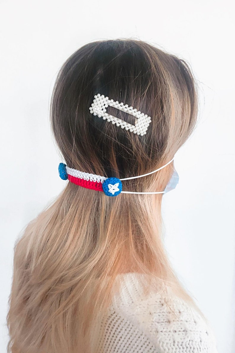 PATTERN Mask Extender Pattern Ear Saver Crochet Pattern for - Etsy