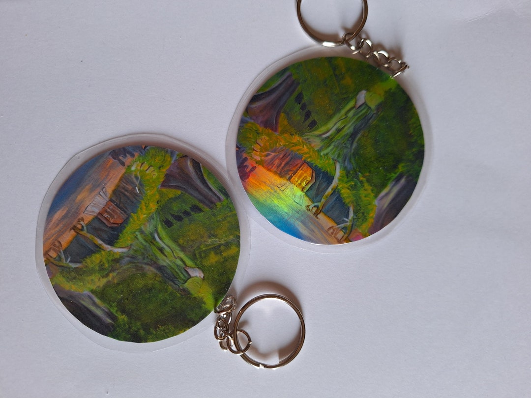 Holographic Key Buddy Shrek the Swamp - Etsy