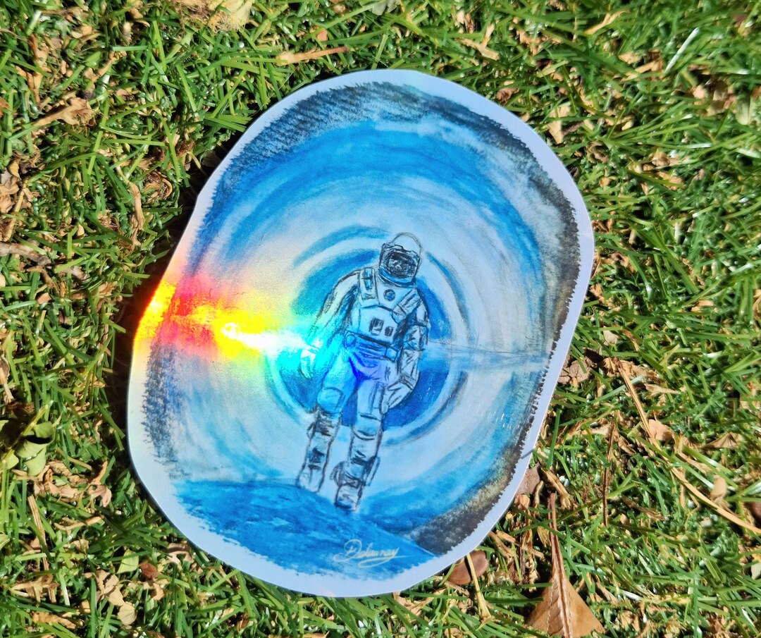 Interstellar Holographic Stickers - Etsy
