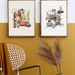 London Collage, London Poster, Wall Art, Printable Wall Art, Modern ...