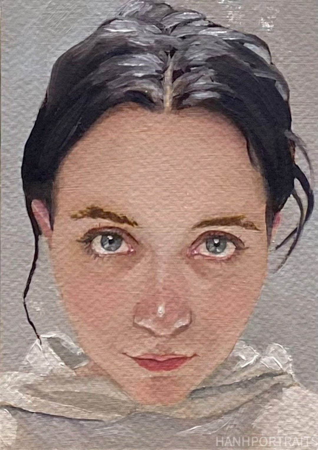 Art Commission, Custom Oil Portrait Painting, Hand Painted From Photo ...