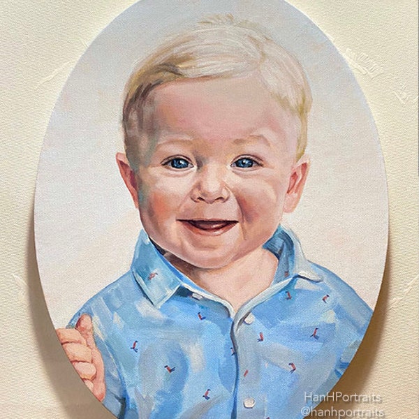 Baby Portrait - Etsy