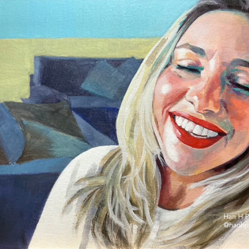 Portrait Painting - Etsy