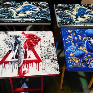 Delta Sigma Theta Folding Tray Table - Etsy