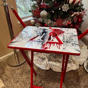 Delta Sigma Theta Folding Tray Table - Etsy