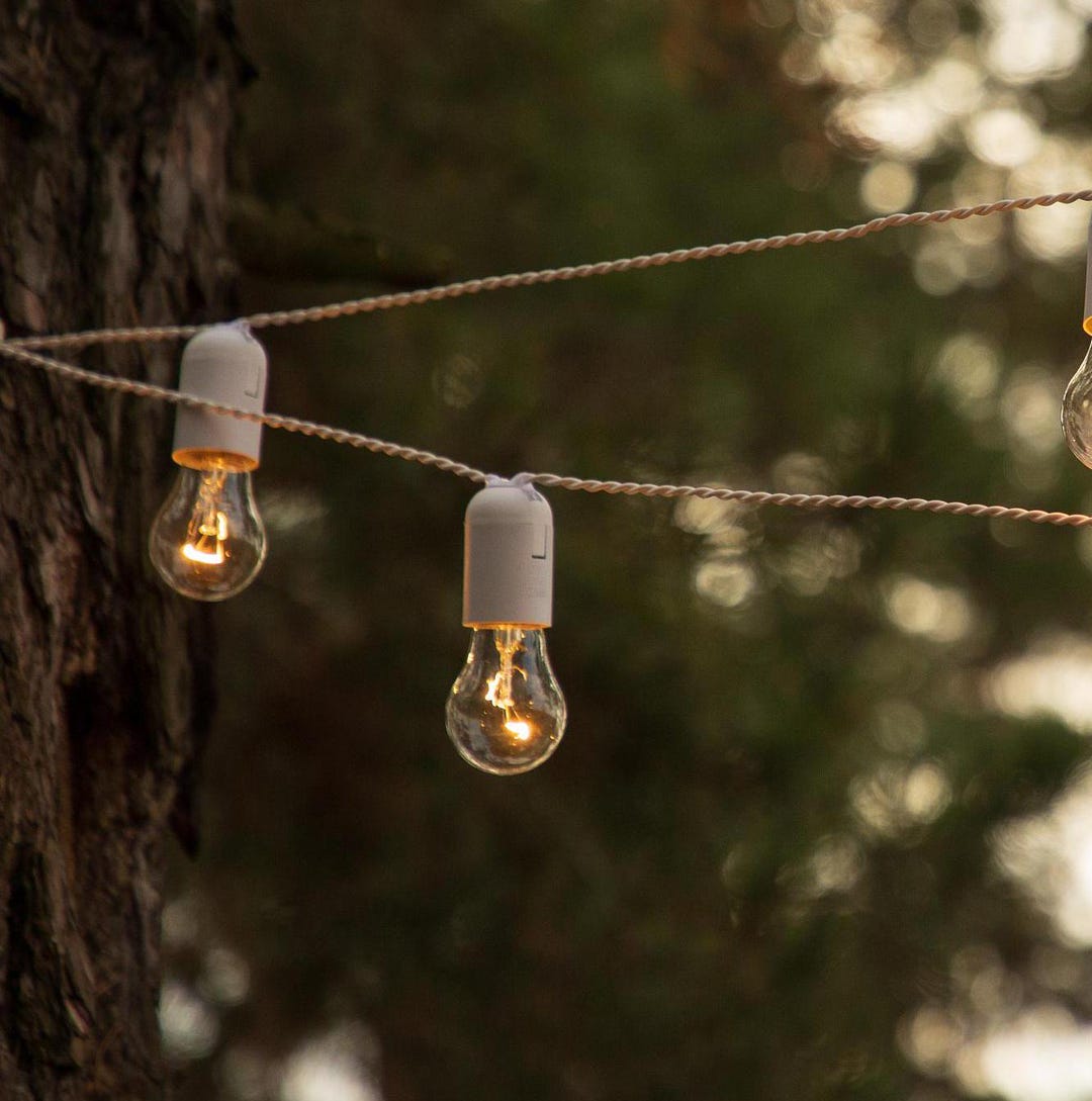 Outdoor Party String Lights With Bulbs for Garden/ Wedding/ Event ...