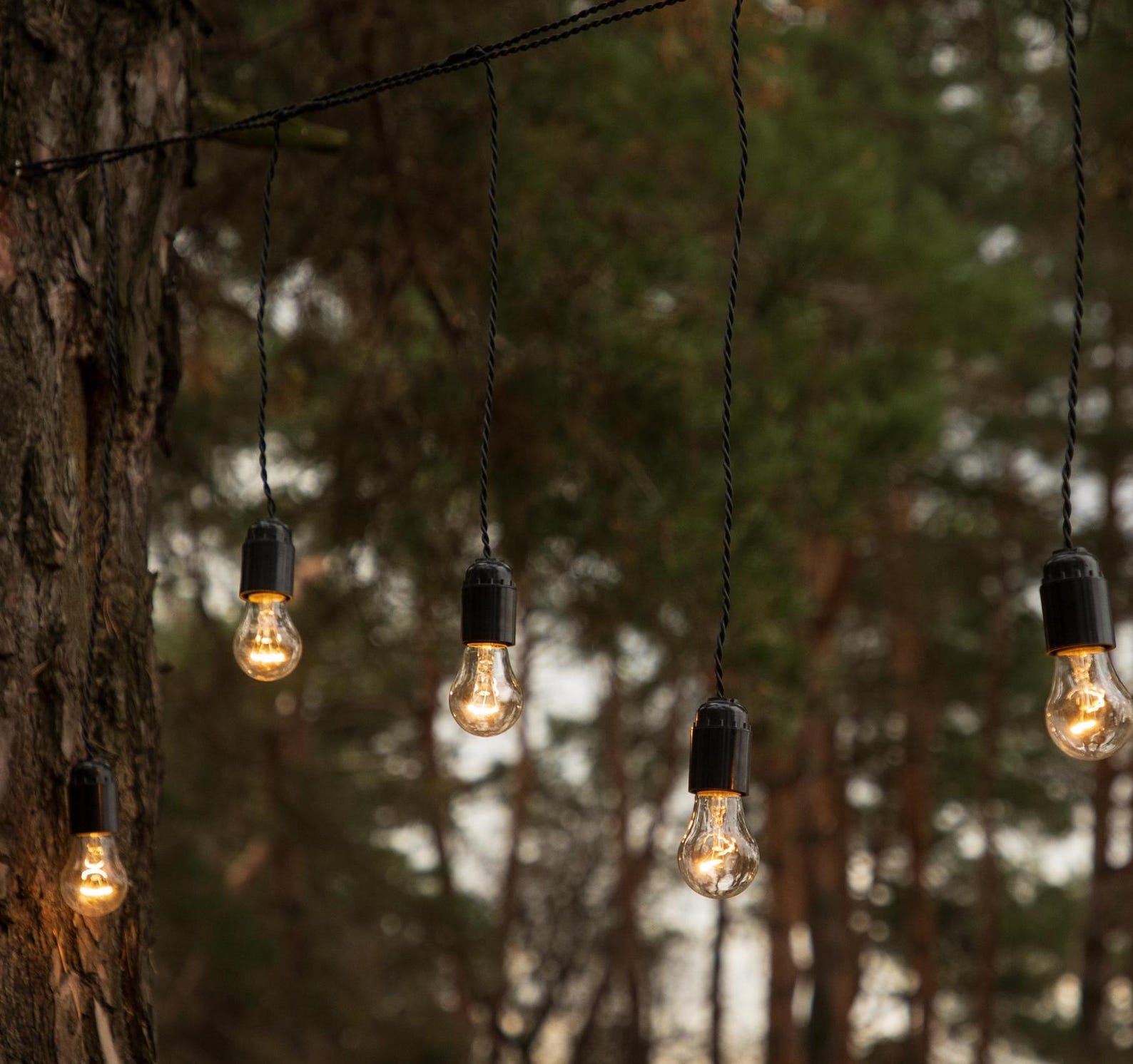 Decor String Lights: Incandescent Bulbs, Patio & Event Decor - Etsy
