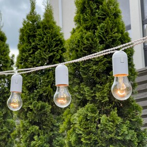 Outdoor Party String Lights With Bulbs for Garden/ Wedding/ Event ...
