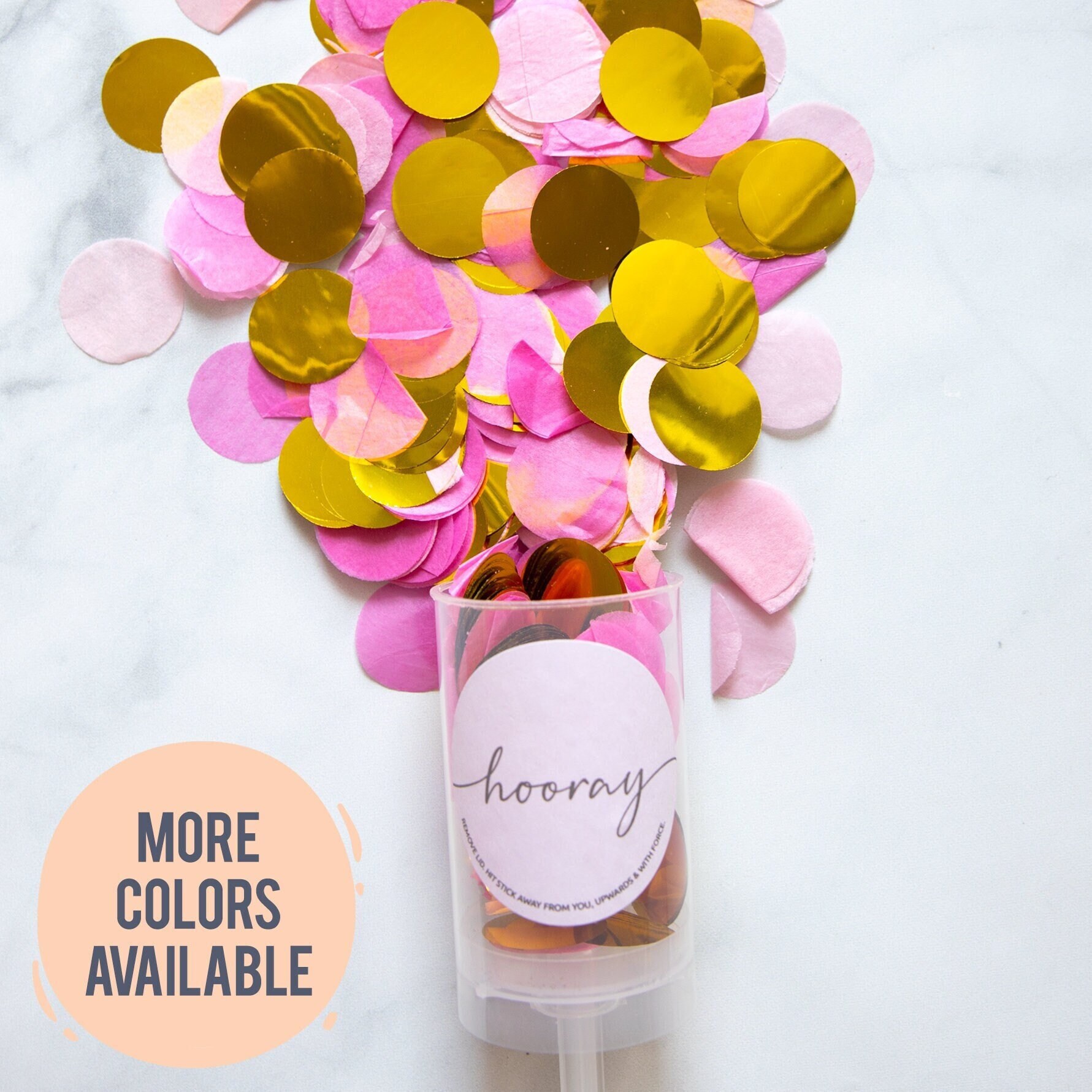 Confetti Popper | Confetti Push Pop, Build Your Own Box Add-on ...