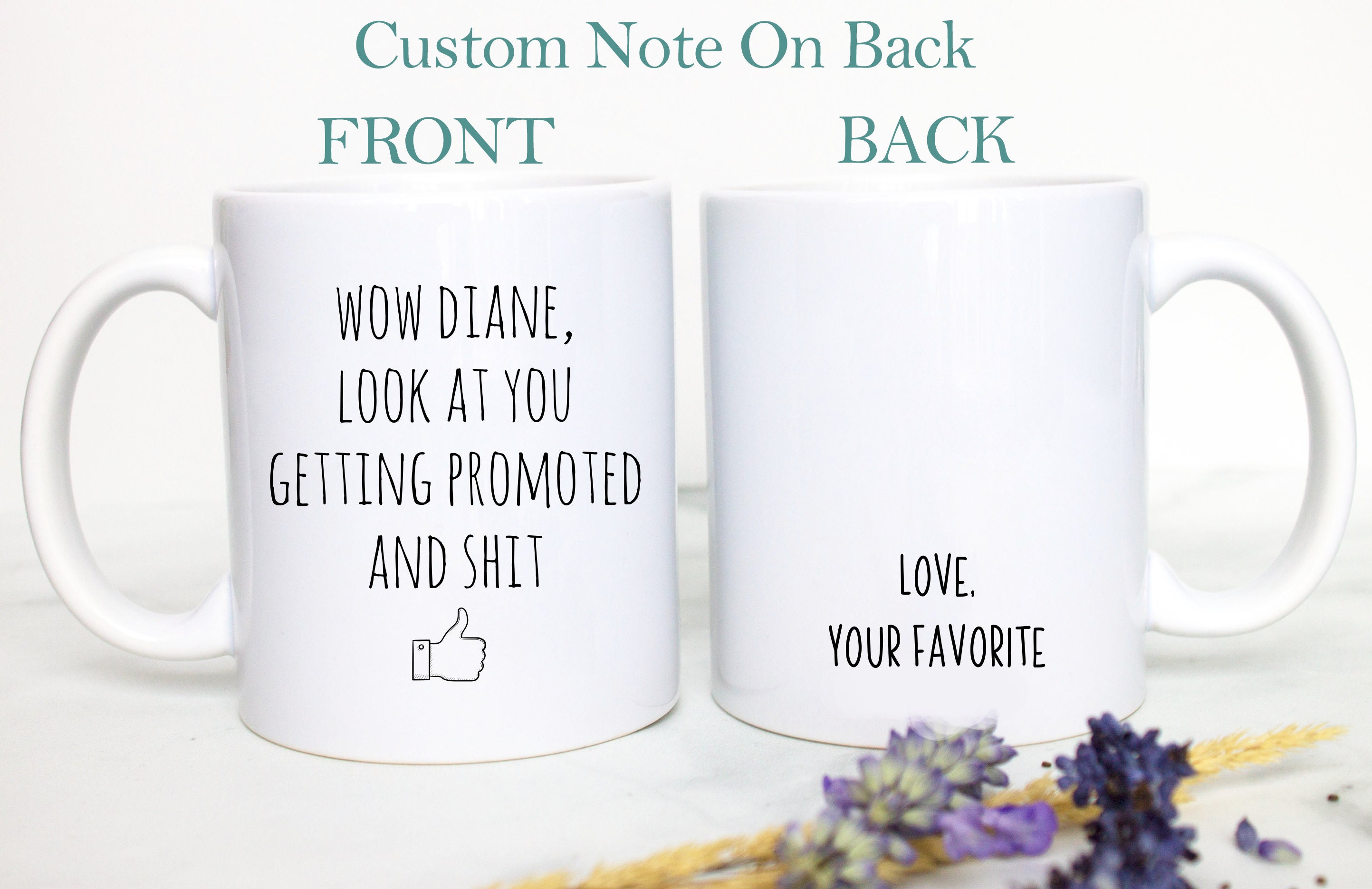 Wow Look at You Getting Promoted Personalized Job Promotion - Etsy