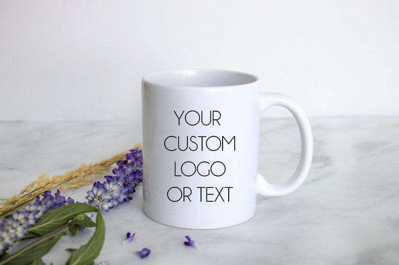 Personalized Custom Text Mug Personalized Mug Customized | Etsy