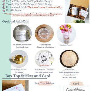 Expecting Parents Gift Box New Parents Gift Set, Baby Announcement, New ...