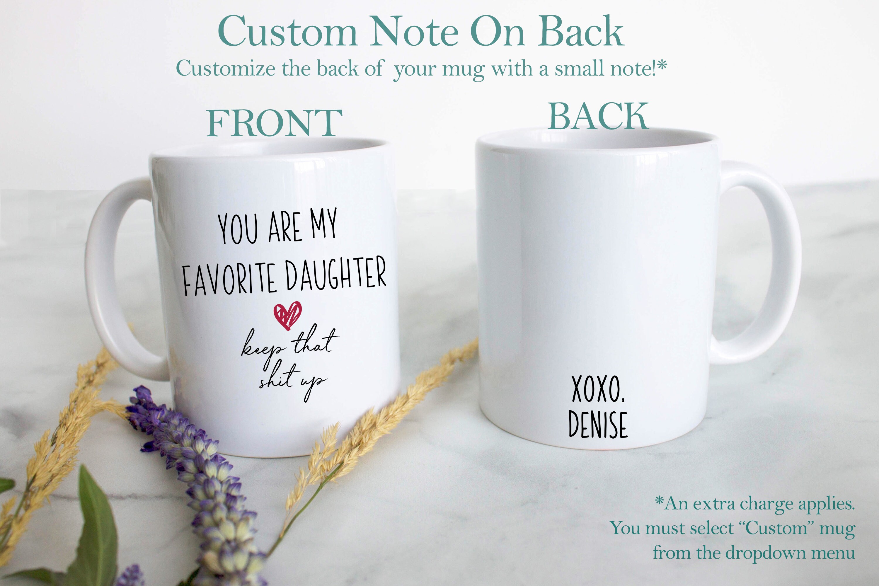 You Are My Favorite Daughter Mug Gift Gift for Her Daughter | Etsy