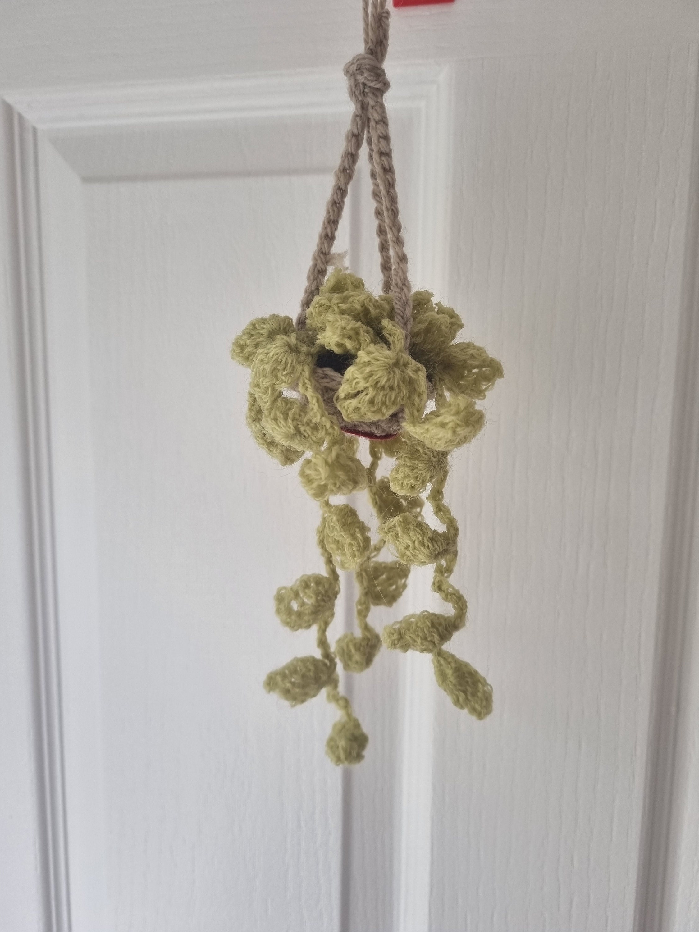 Peroth Rune Crochet Hanging Basket - Etsy