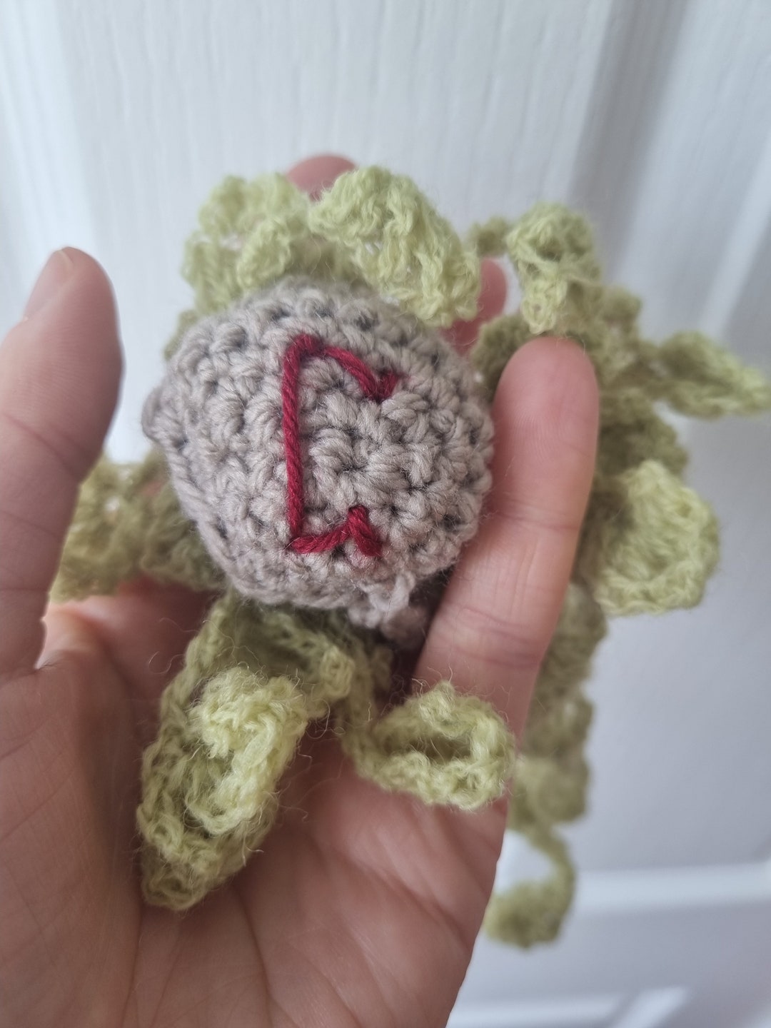 Peroth Rune Crochet Hanging Basket - Etsy