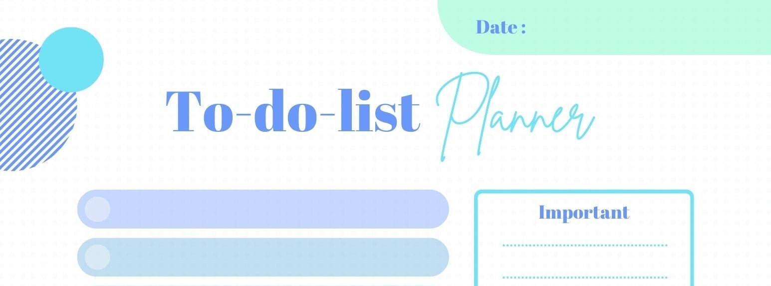 To-do List Planner, Dotted, Undated - Etsy