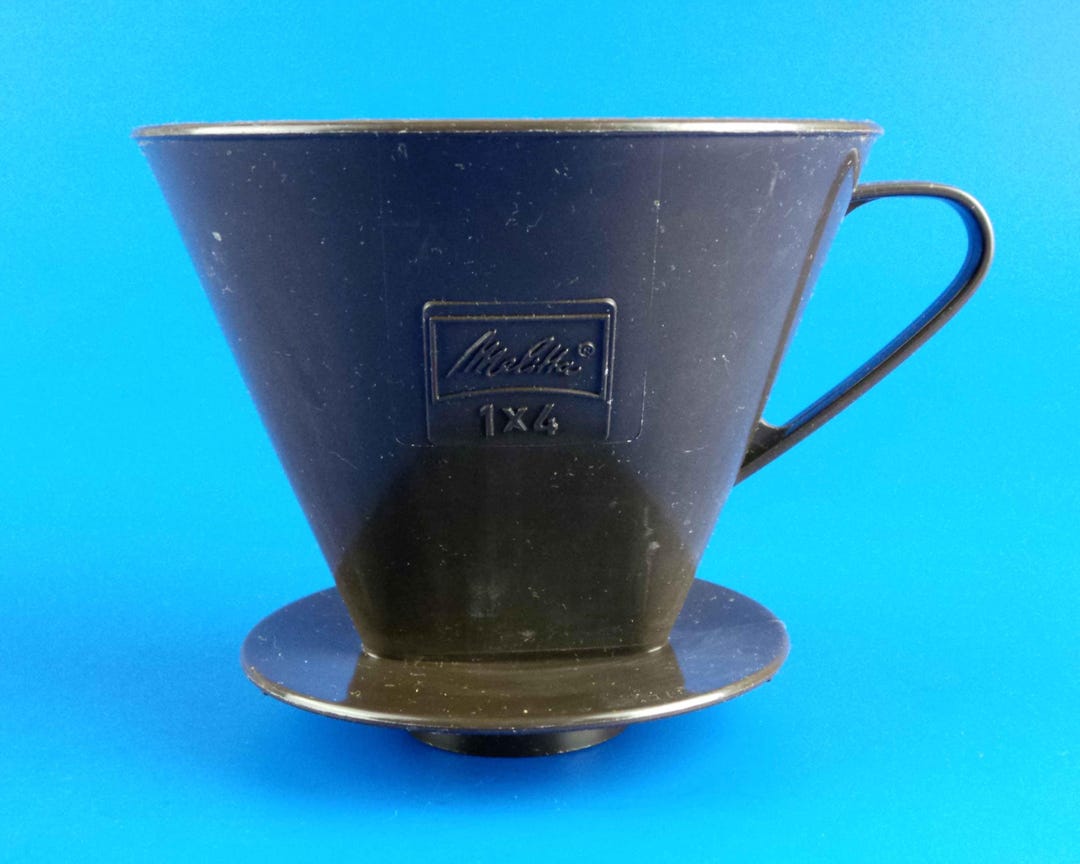 Vintage Melitta Coffee Cone Filter Basket Pour Over Plastic 1x4 ...