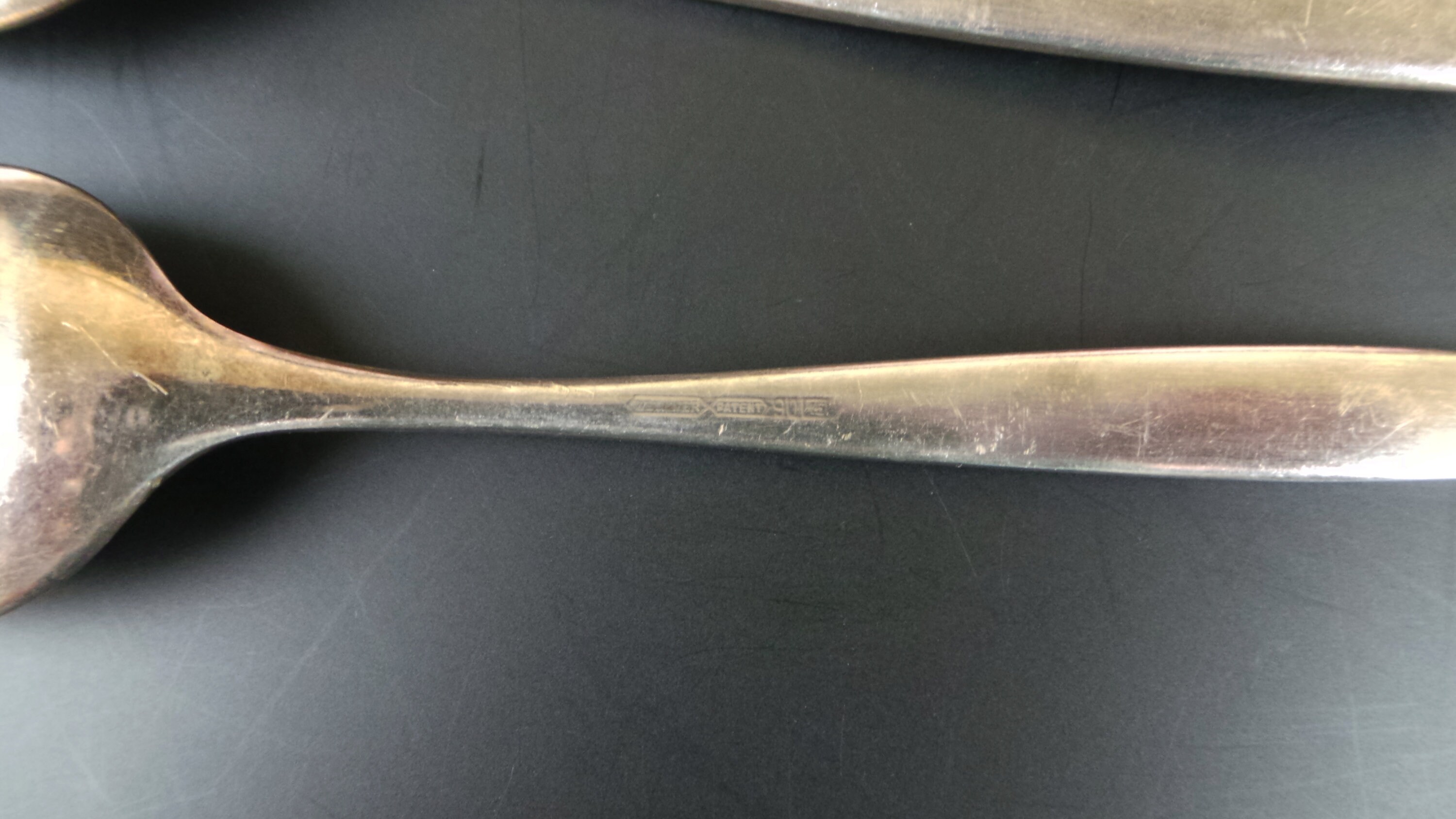 Vintage Boxed Set of Six Silver Plated Tea Spoons Julius Dieterich ...