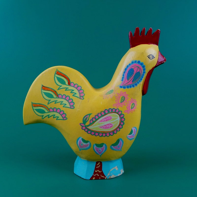 Dala Roosters - Etsy