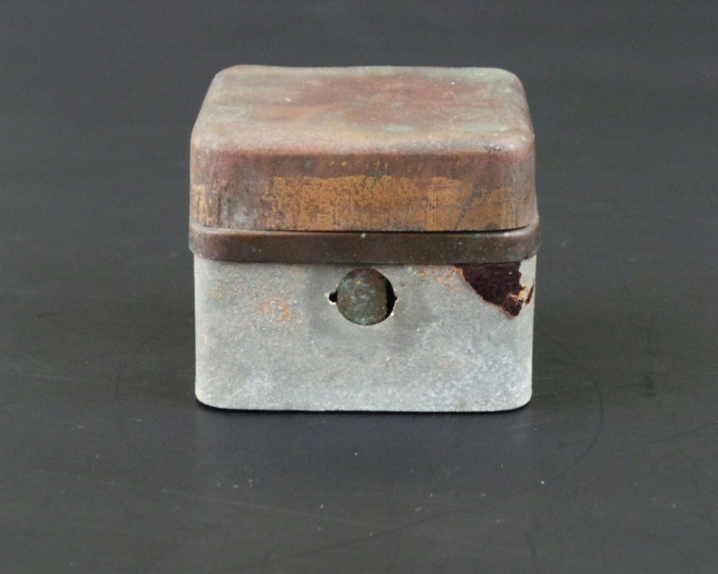 Antique Brass Handcrafted Unique Inkpot Collectible Vintage Inkwell - Etsy