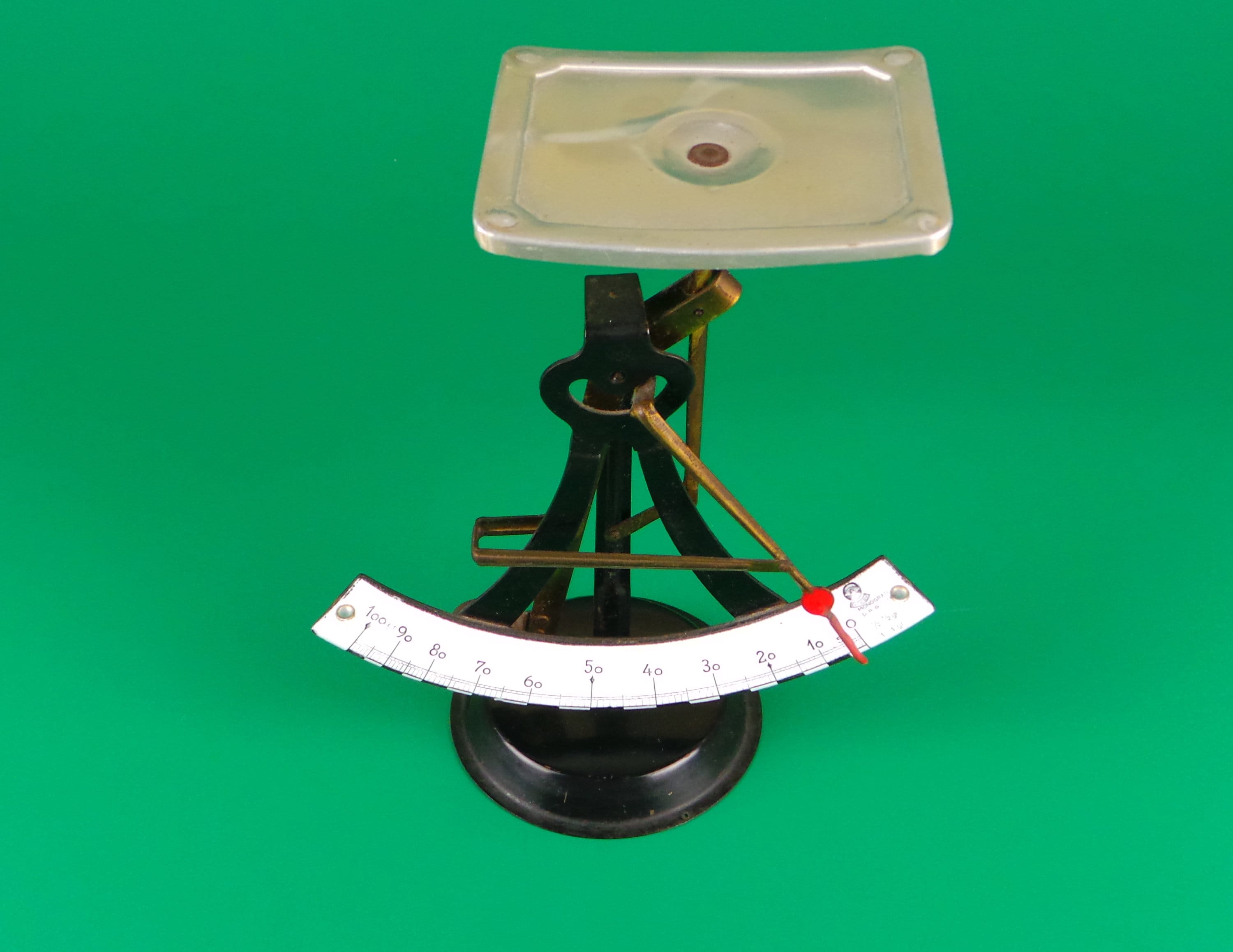 Vintage Letter Scales Concave Monograd D.R.G.M. Vintage Table Postal ...