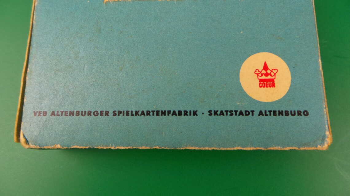 Vintage Solitaire Playing Cards Coeur Vintage Solitaire Retro - Etsy