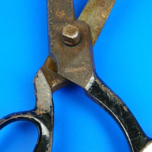 Vintage Steel Scissors Solingen * Vintage Tailor Scissors * Collectable ...