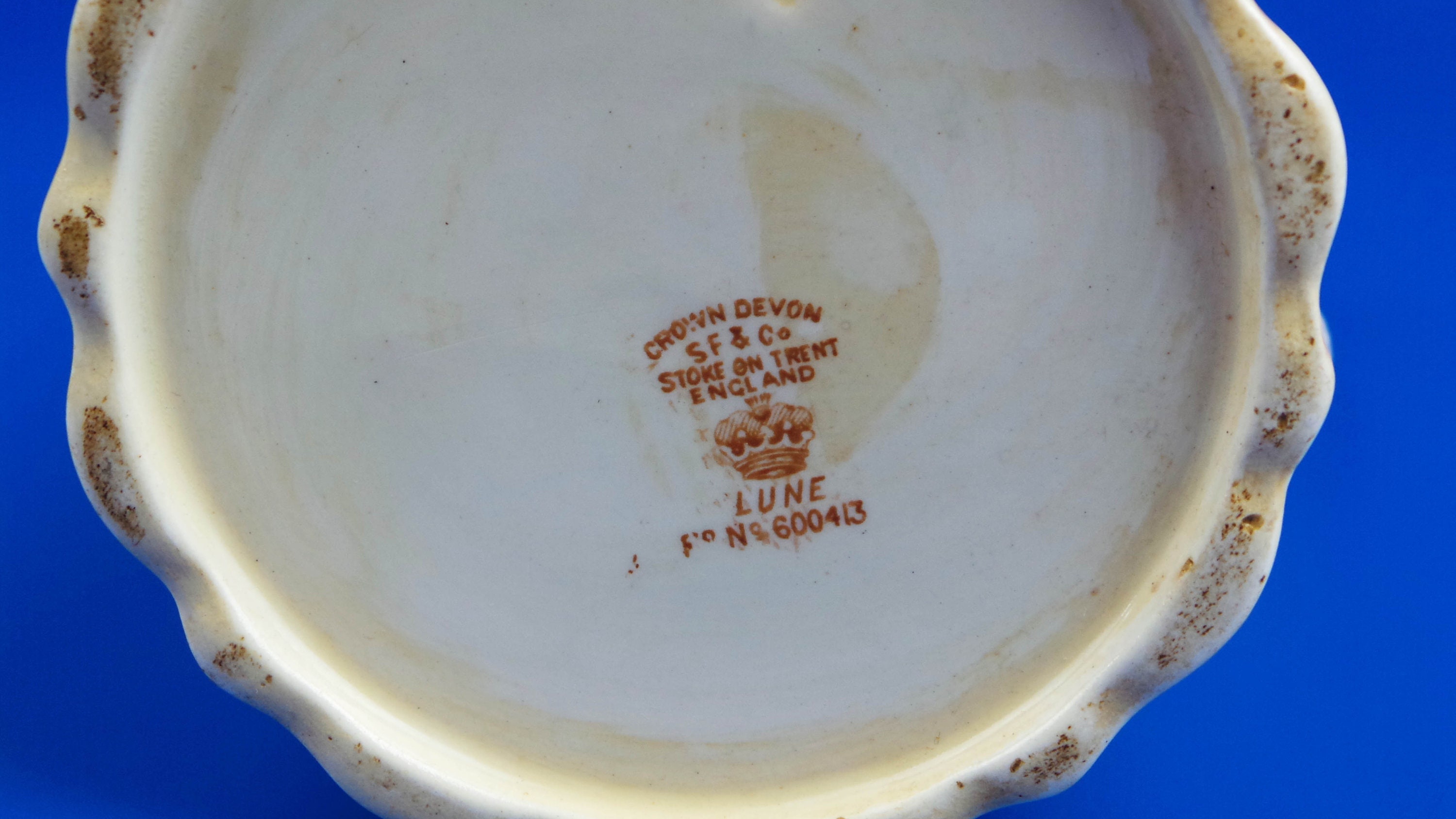 Vintage Royal Crown Devon Porcelain Pitcher: Art Deco Floral Jug - Etsy