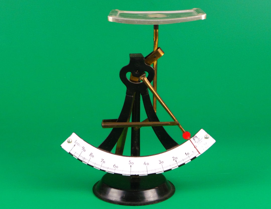 Vintage Letter Scales Concave Monograd D.R.G.M. * Vintage Table Postal ...