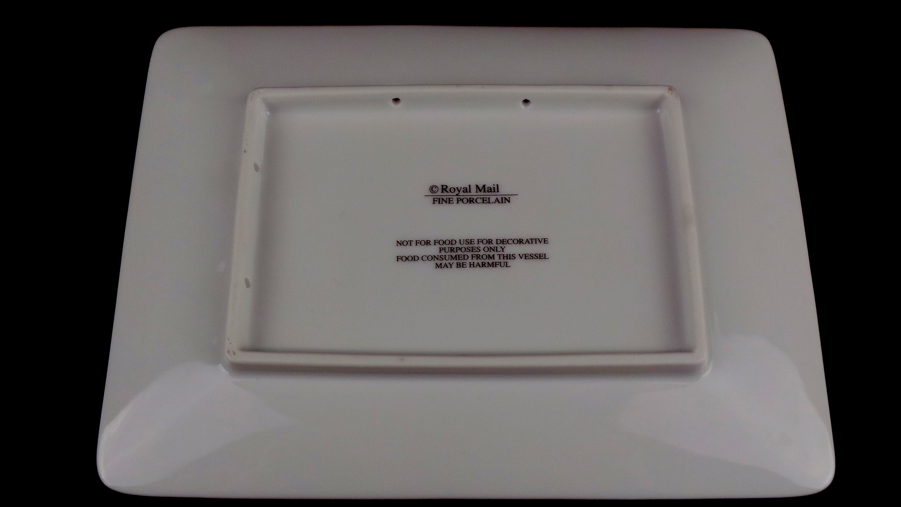 Vintage Fine Porcelain Wall Plate Royal Mail Postal Union - Etsy