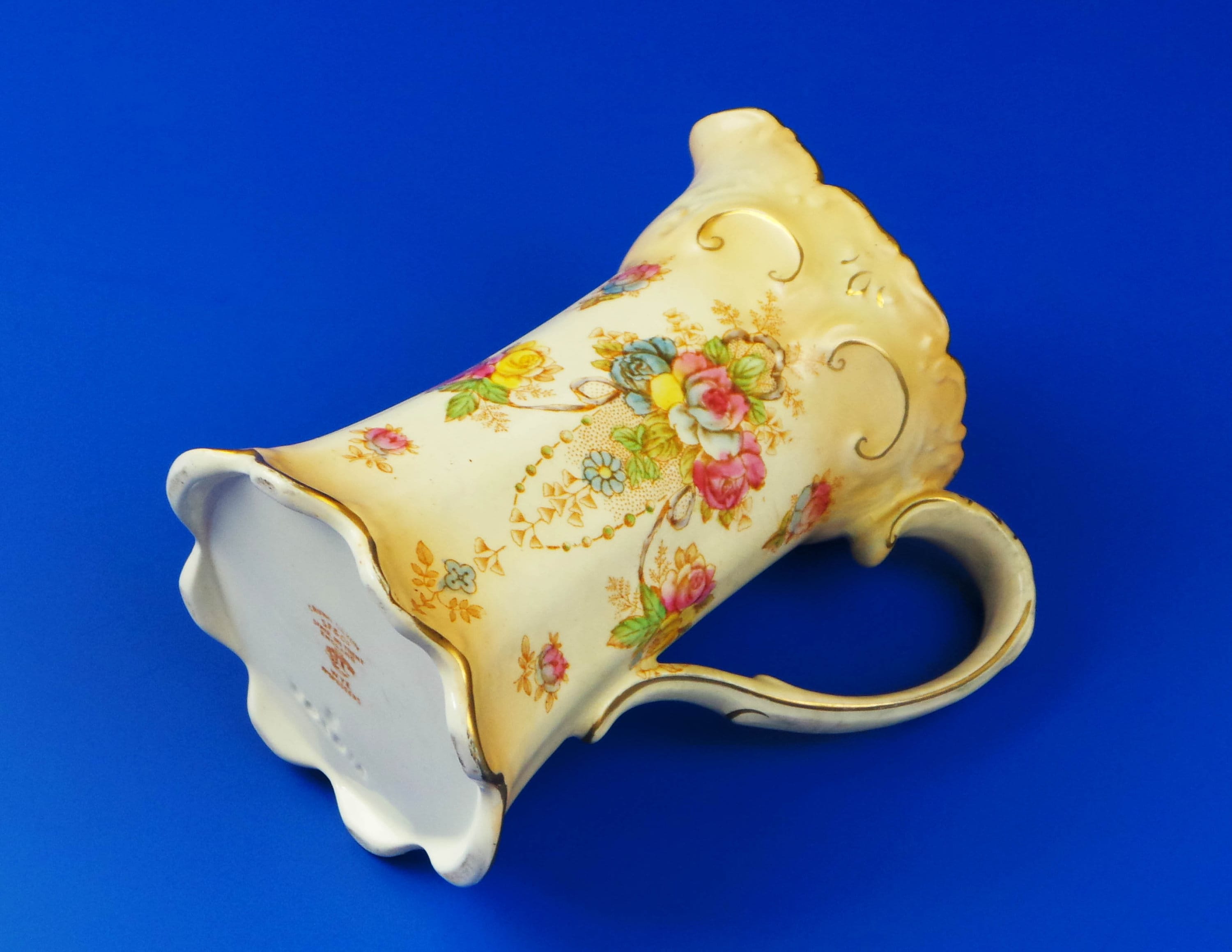 Antique Porcelain Pitcher Royal Crown Devon S.fielding & Co - Etsy