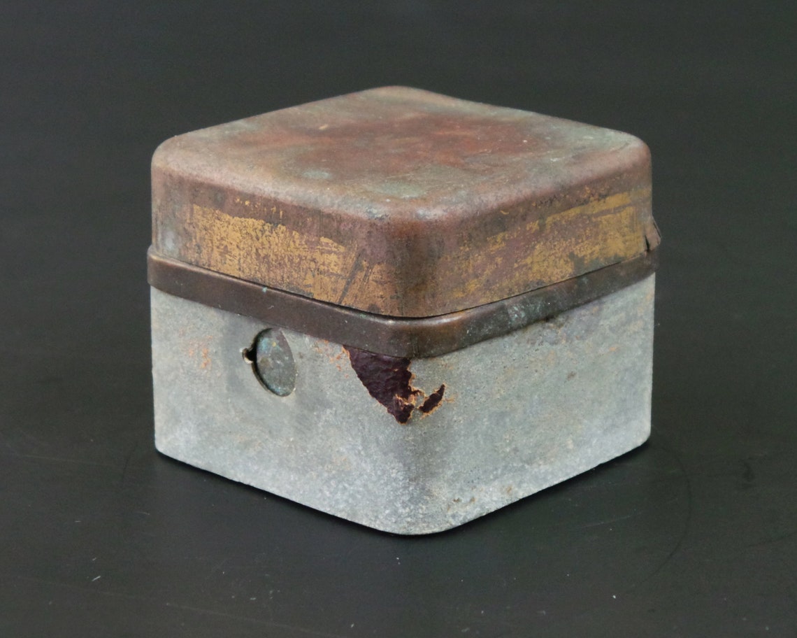 Antique Brass Handcrafted Unique Inkpot Collectible Vintage Inkwell - Etsy